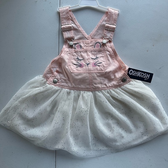 OshKosh B'gosh | Dresses | Oshkosh 24m Overall Easter Dress Brand New ...